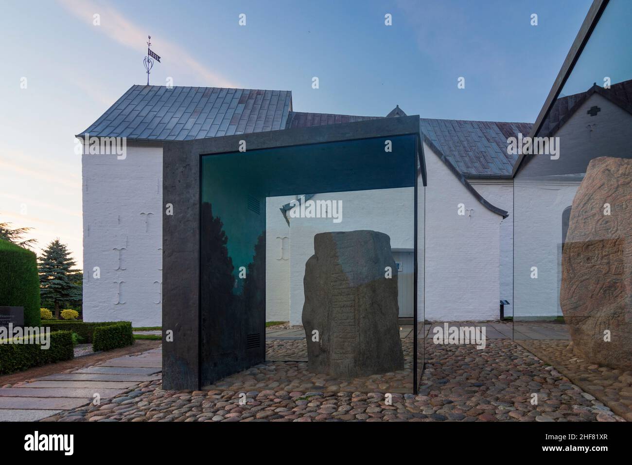 Runestone of gorm left in jelling hi-res stock photography and images ...