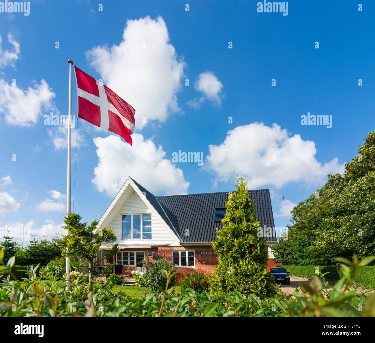 Flag of the danes flag hi-res stock photography and images - Alamy