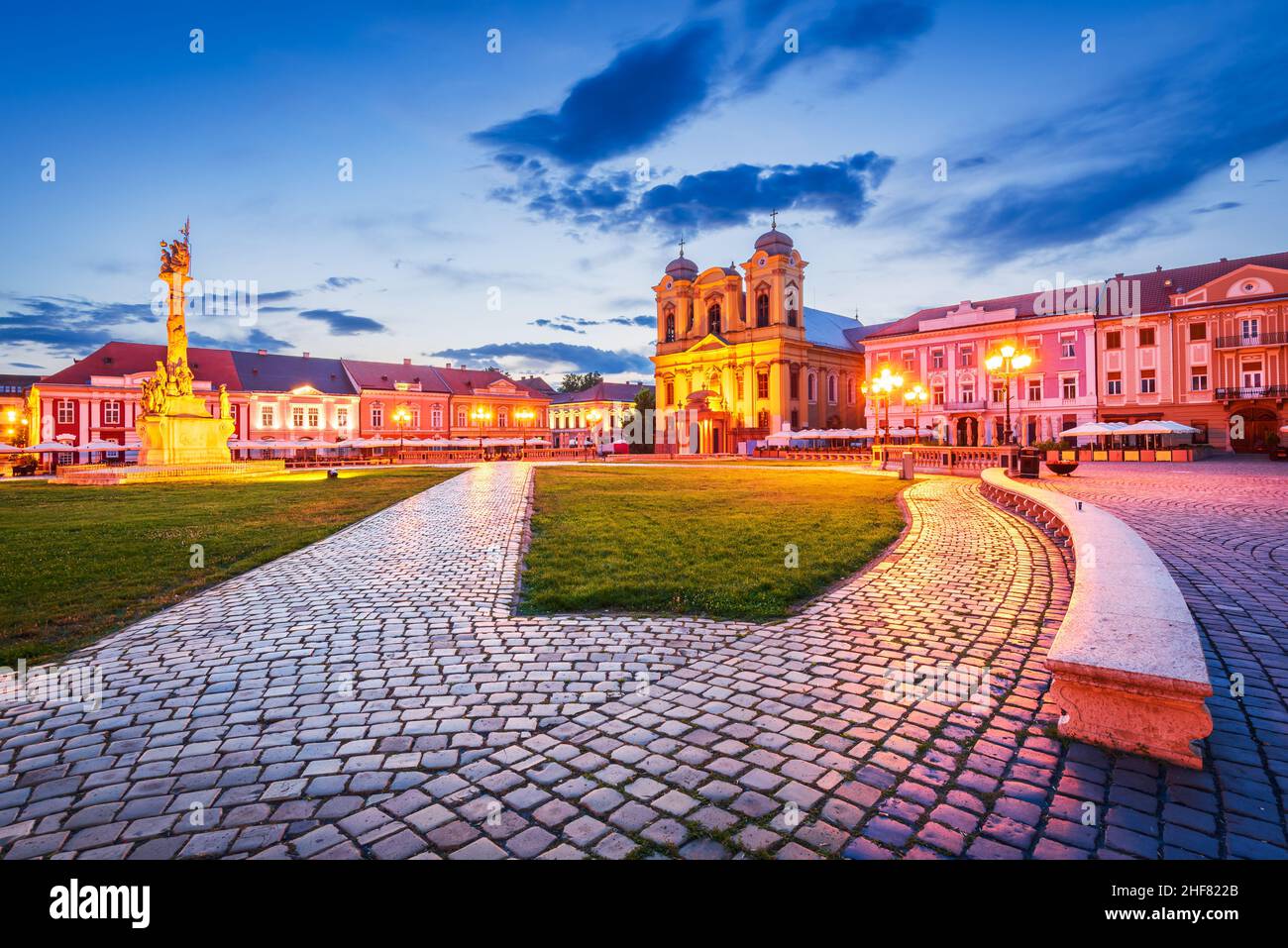 Front View Modern Inspiring House Integrating Colourful Lights In ...