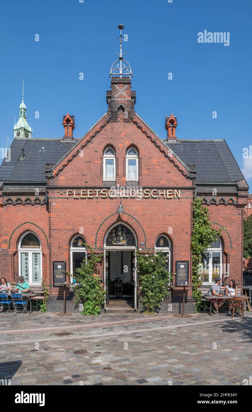 Germany, Hamburg, Fleetschlösschen Stock Photo - Alamy