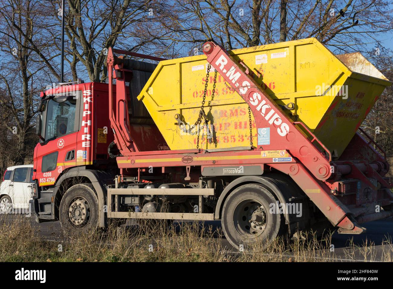Rms skips truck hi-res stock photography and images - Alamy