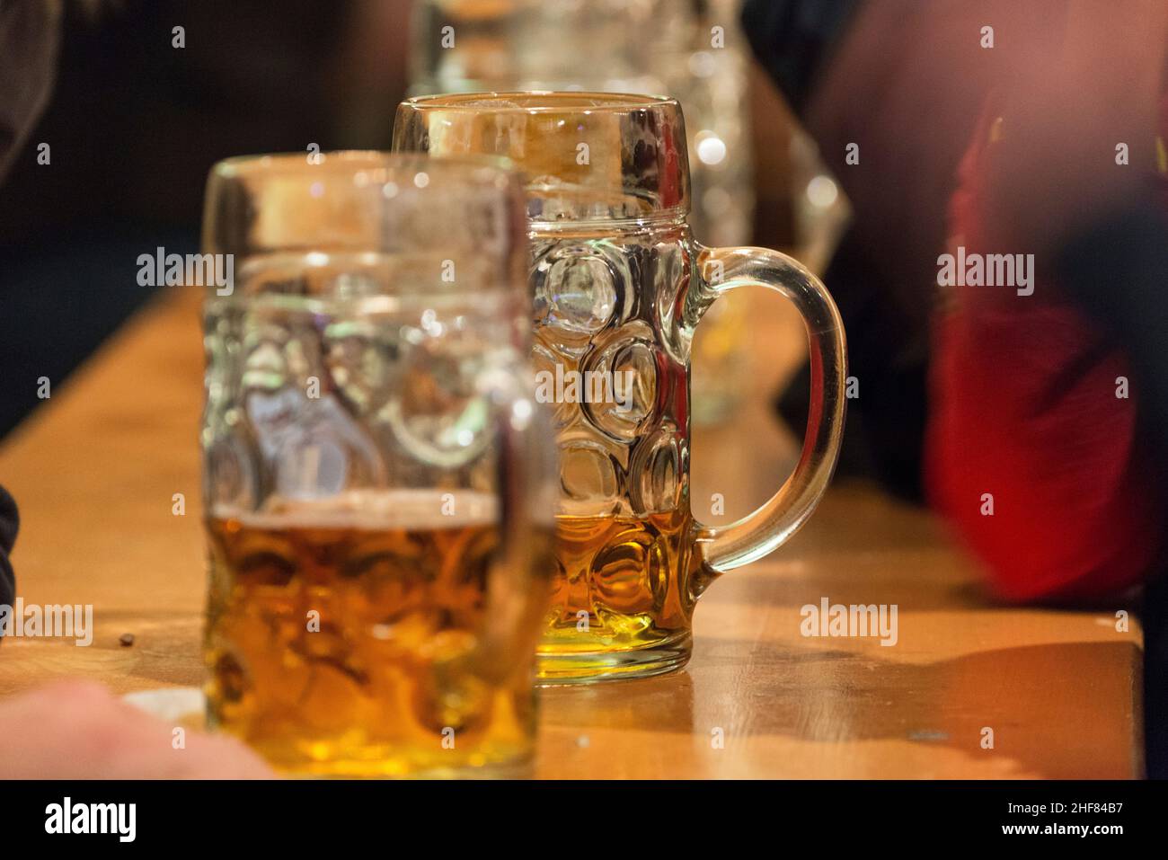 Beer, HB, Hofbräu, Munich Stock Photo - Alamy