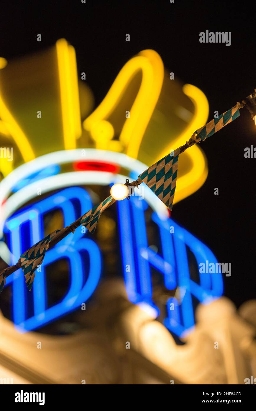 Beer, HB, Hofbräu, Munich Stock Photo - Alamy