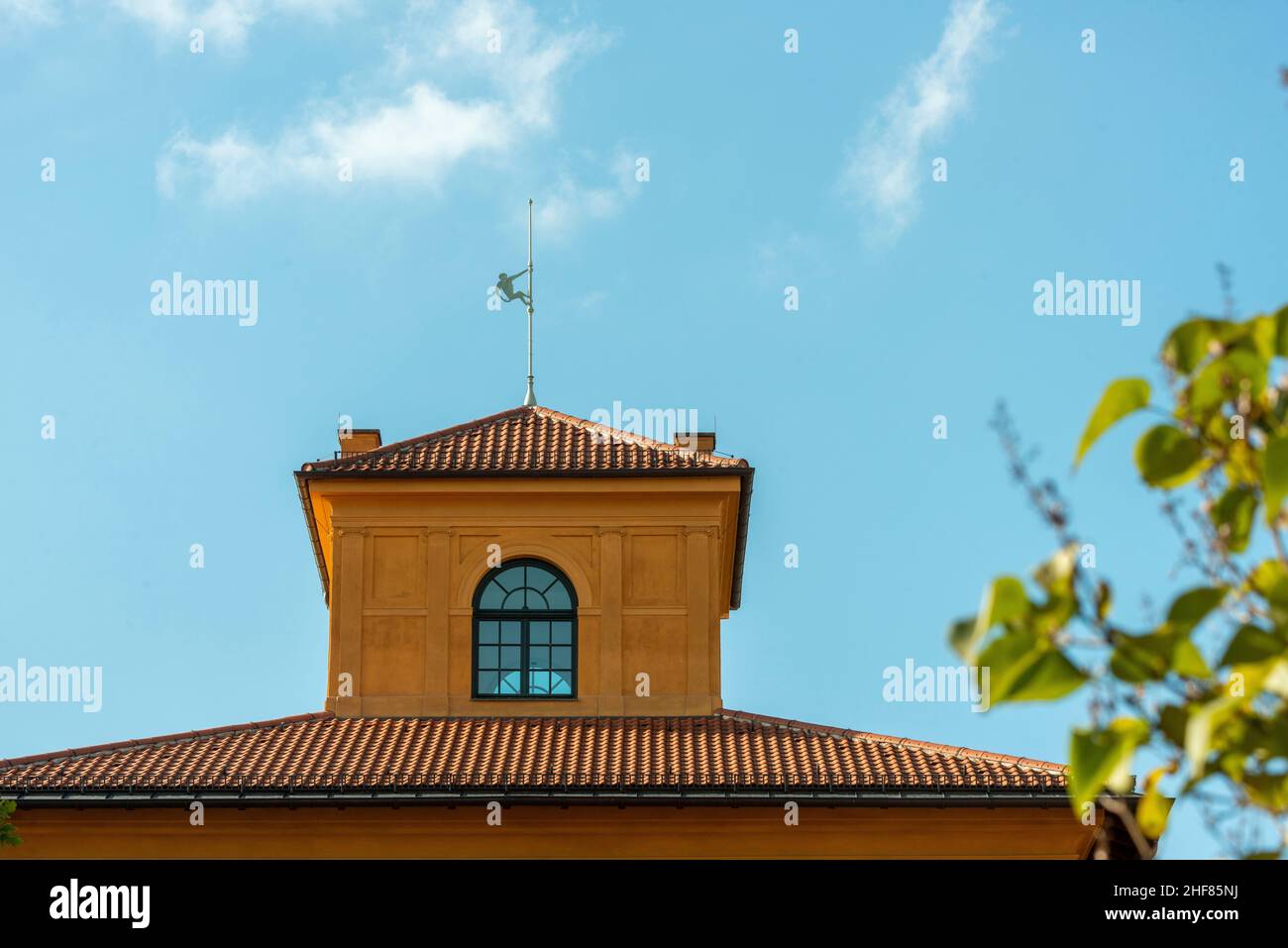 Lenbachhaus, art museum, gallery, roof, Munich Stock Photo - Alamy