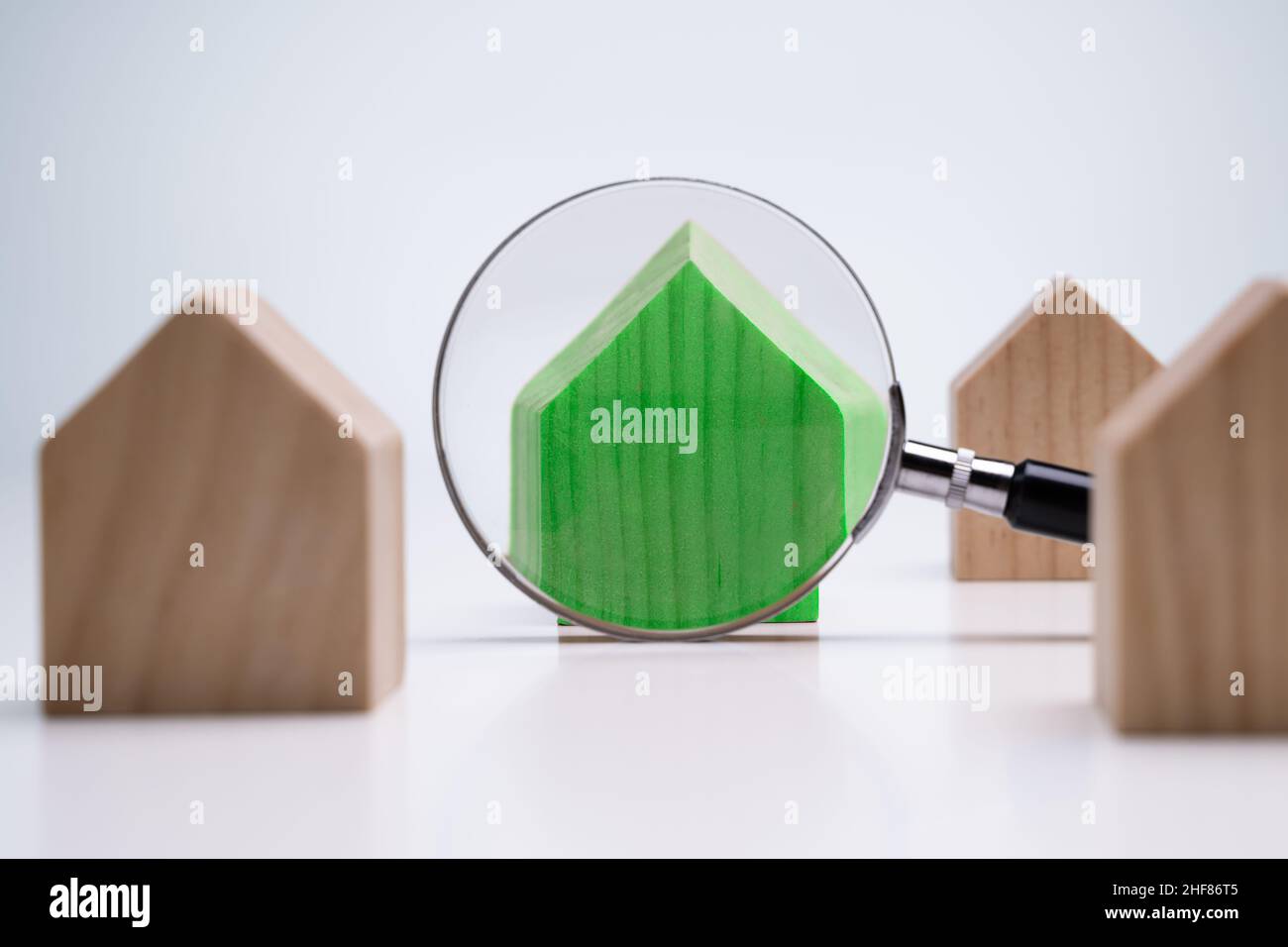 Real Estate House Appraisal And Inspection. Checking Home Stock Photo ...