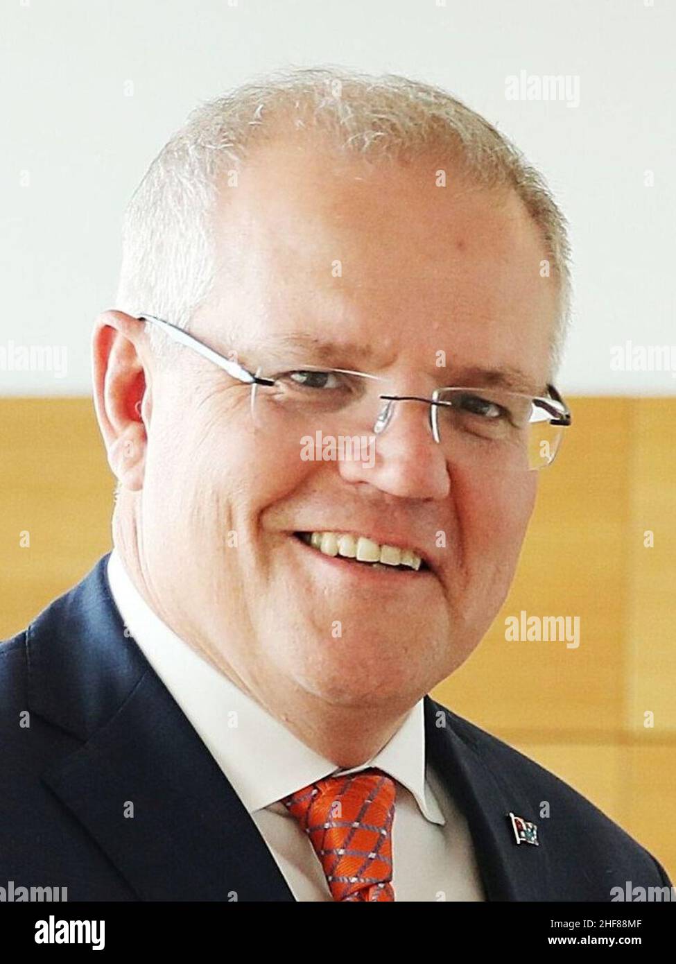 Scott Morrison 2019 (crop Stock Photo - Alamy