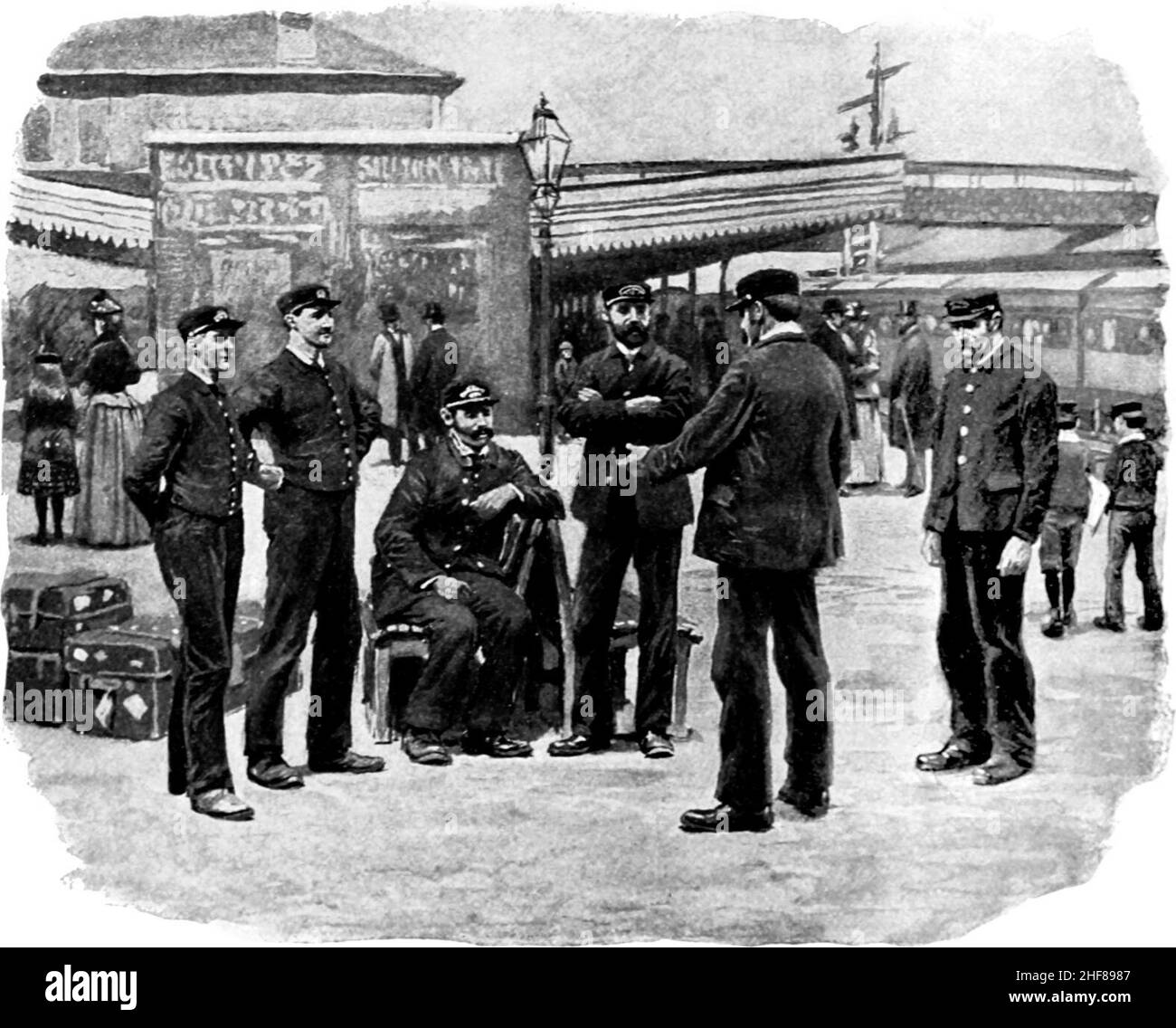 Scribner's Magazine-Vol 16-416 Stock Photo - Alamy