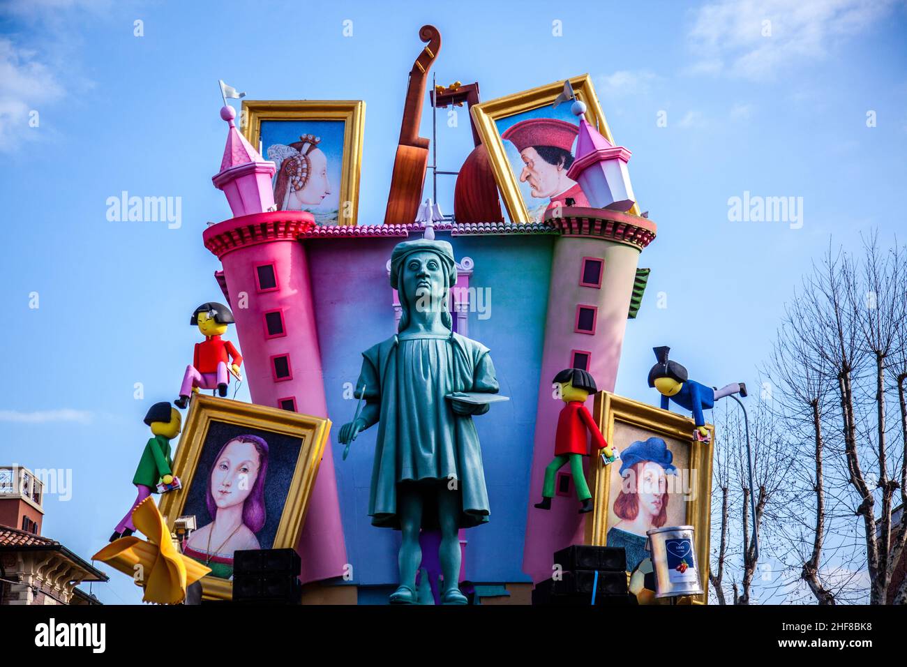 The carnival of Fano is the oldest in Italy Stock Photo - Alamy