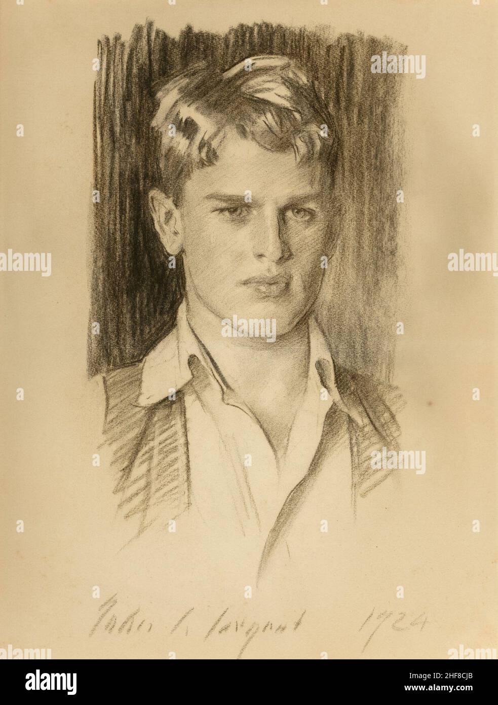 Portrait of Henry Sturgis Russell by John Singer Sargent, 1924 ...