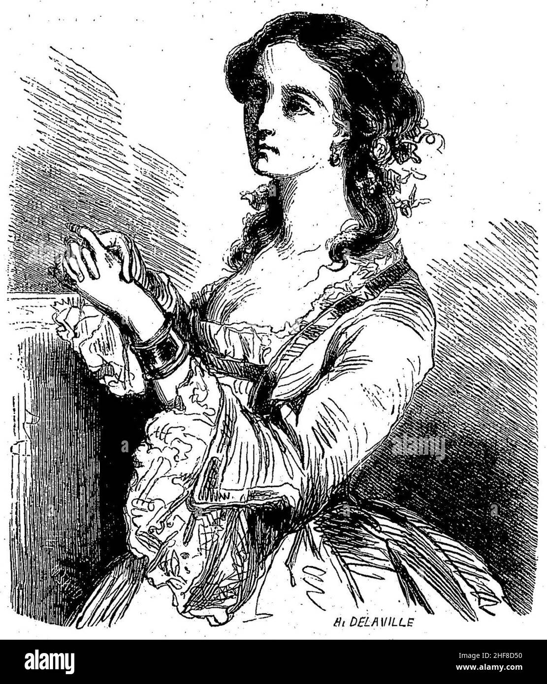 Sand - Œuvres illustrées de George Sand, 1853 (page 165 crop Stock ...