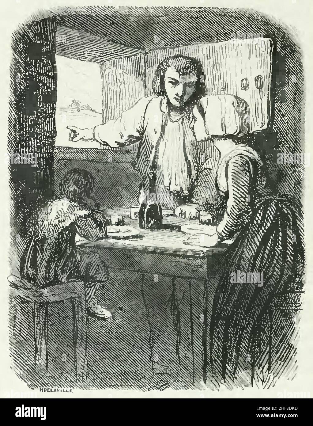 Sand - Œuvres illustrées de George Sand, vol 1, 1852 (page 22 crop ...