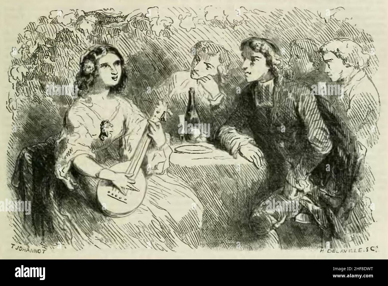 Sand - Œuvres illustrées de George Sand, vol 1, 1852 (page 295 crop ...