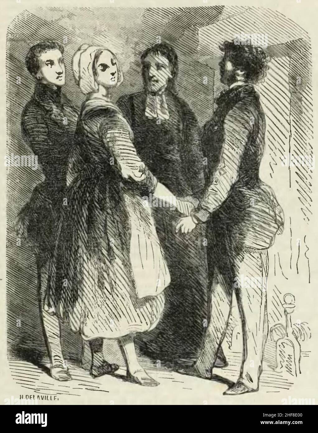 Sand - Œuvres illustrées de George Sand, vol 2, 1852 (page 151 crop ...