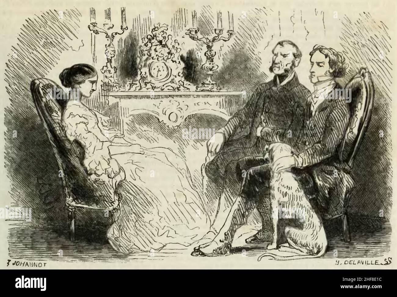 Sand - Œuvres illustrées de George Sand, vol 2, 1852 (page 263 crop ...