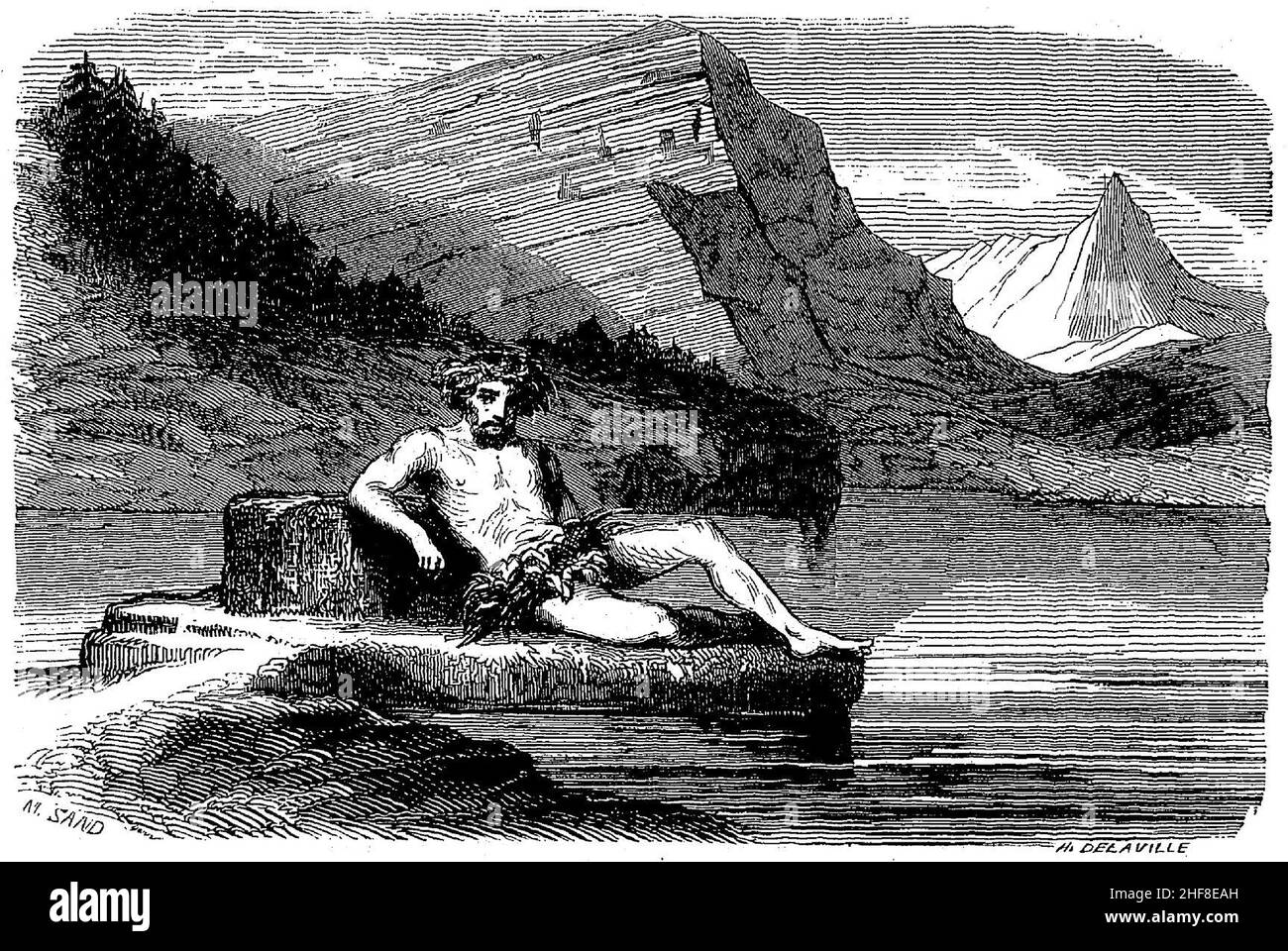 Sand - Œuvres illustrées de George Sand, vol 4, 1853 (page 116 crop ...