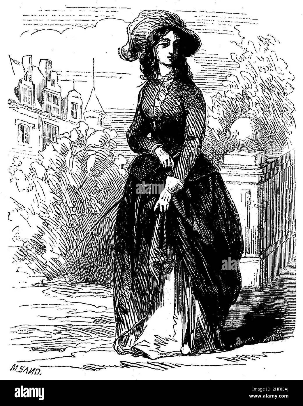 Sand - Œuvres illustrées de George Sand, vol 4, 1853 (page 235 crop ...