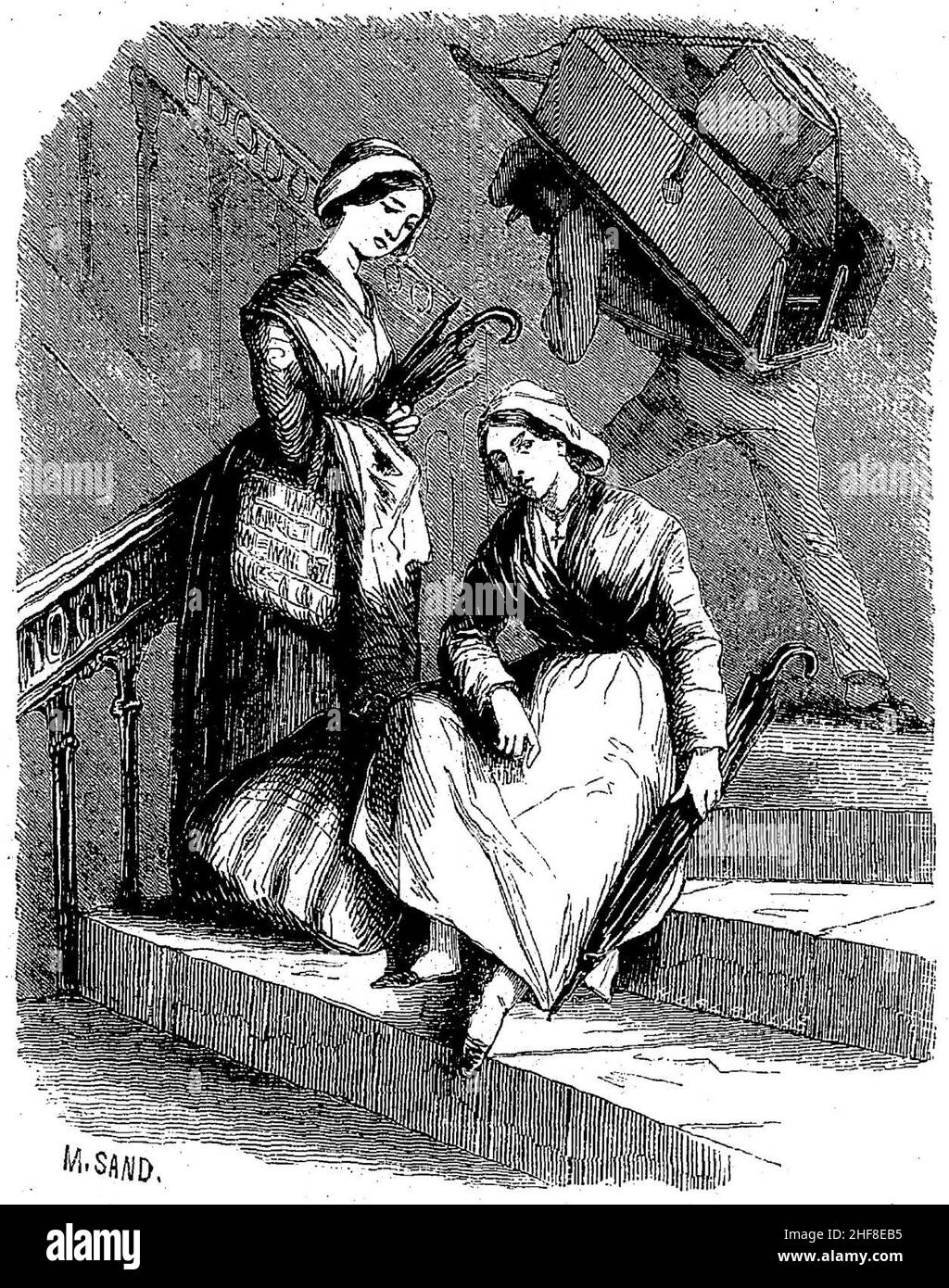Sand - Œuvres illustrées de George Sand, vol 4, 1853 (page 188 crop ...