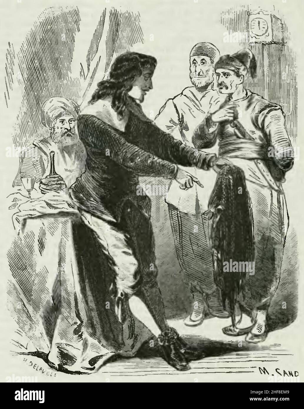 Sand - Œuvres illustrées de George Sand, vol 7, 1854 (page 176 crop ...