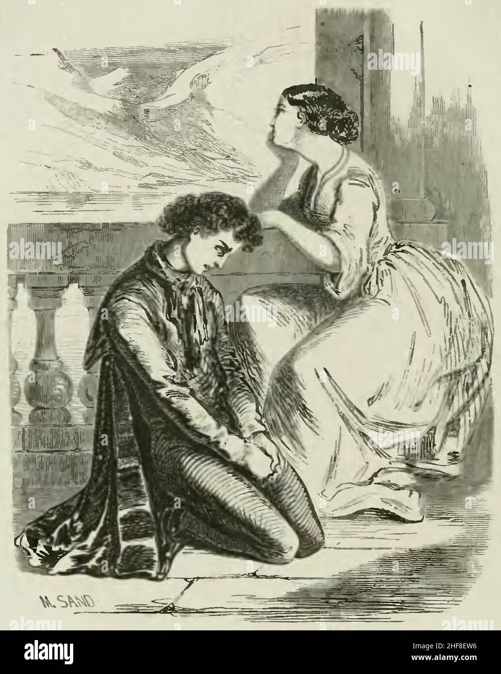 Sand - Œuvres illustrées de George Sand, vol 7, 1854 (page 40 crop ...
