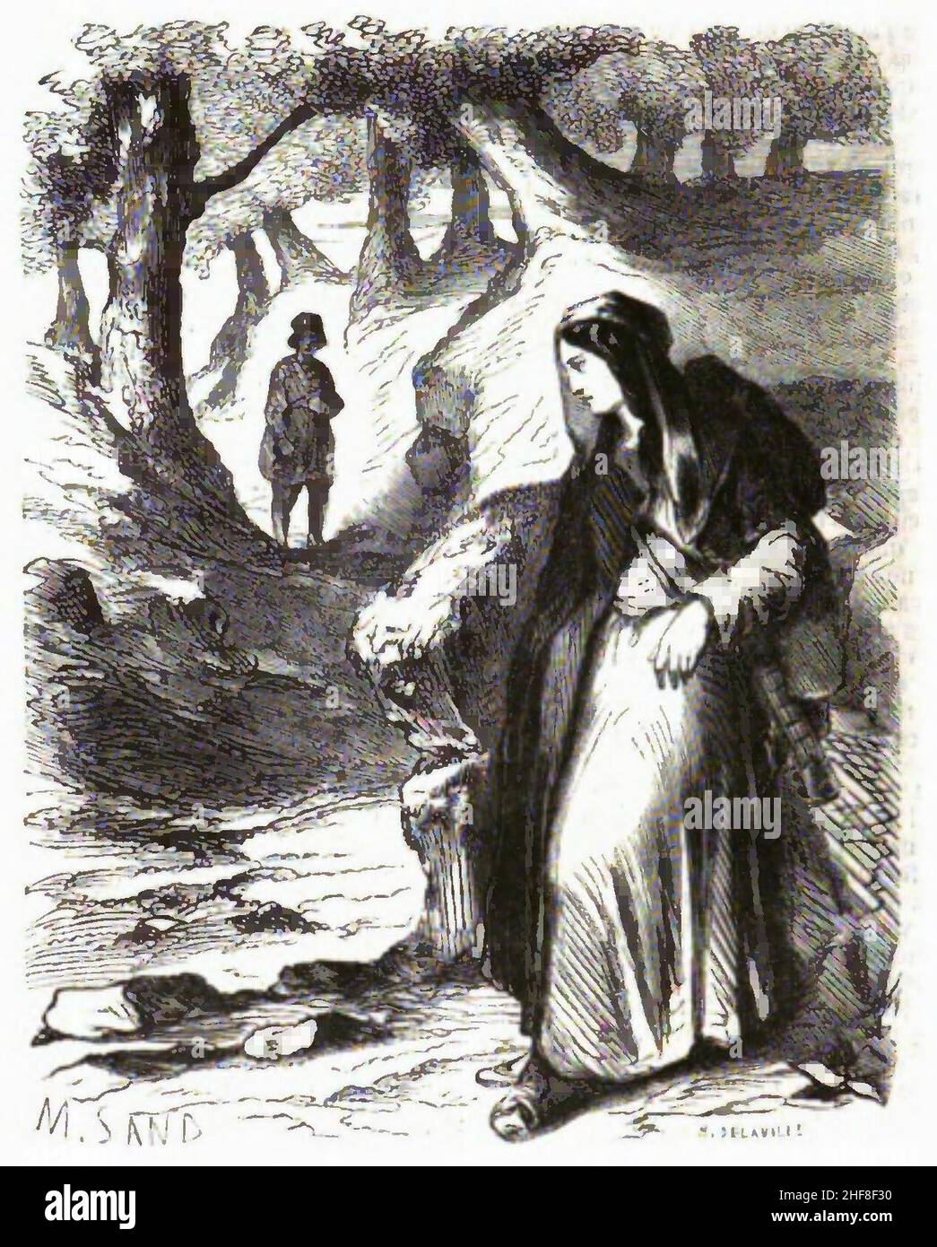 Sand - Œuvres illustrées de George Sand, vol 8, 1855 (page 116 crop ...