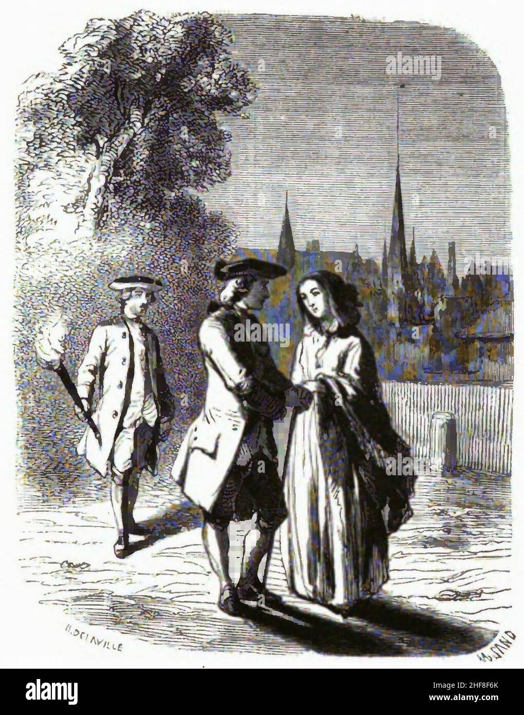 Sand - Œuvres illustrées de George Sand, vol 8, 1855 (page 237 crop ...