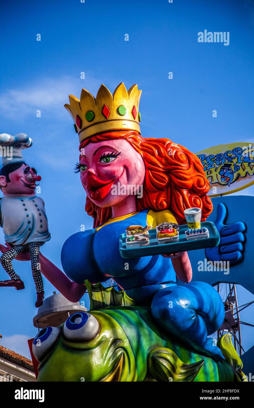 The carnival of Fano is the oldest in Italy Stock Photo - Alamy