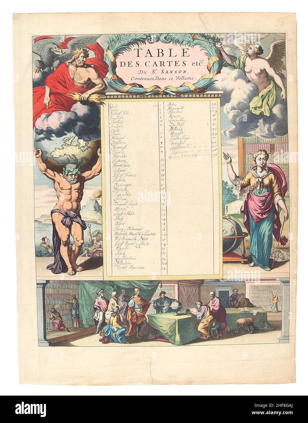 Atlas title page hi-res stock photography and images - Alamy