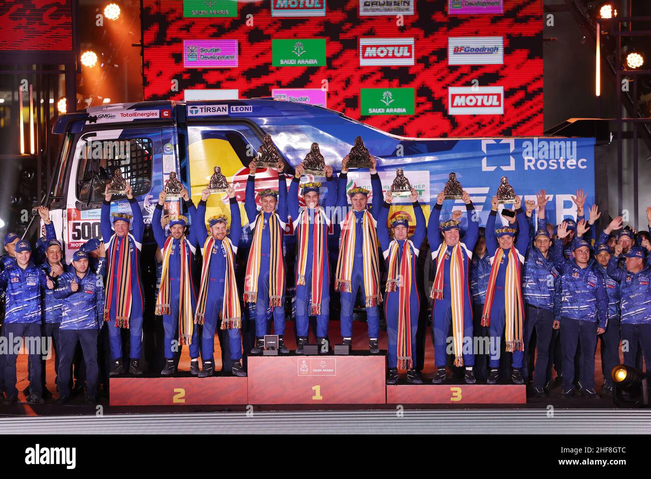 500 Sotnikov Dmitry (rus), Akhmadeev Ruslan (rus), Akhmetzianov Ilgiz (rus), Kamaz-Master, Kamaz ...