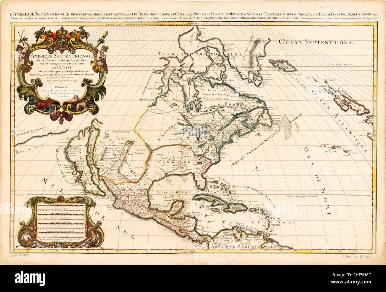 1674 map hi-res stock photography and images - Alamy