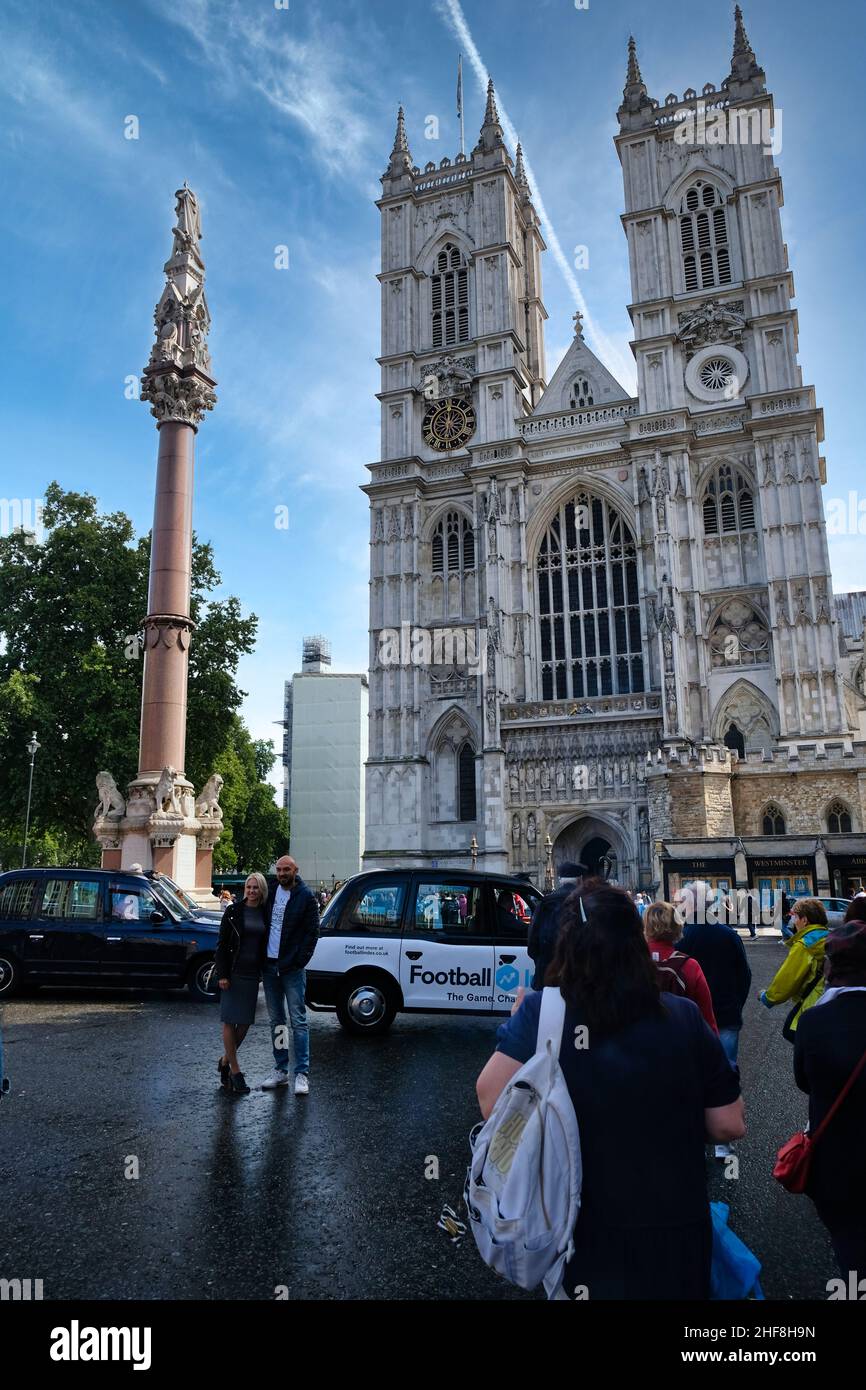Westminster Abbey,Gothic abbey church in the City of Westminster ...