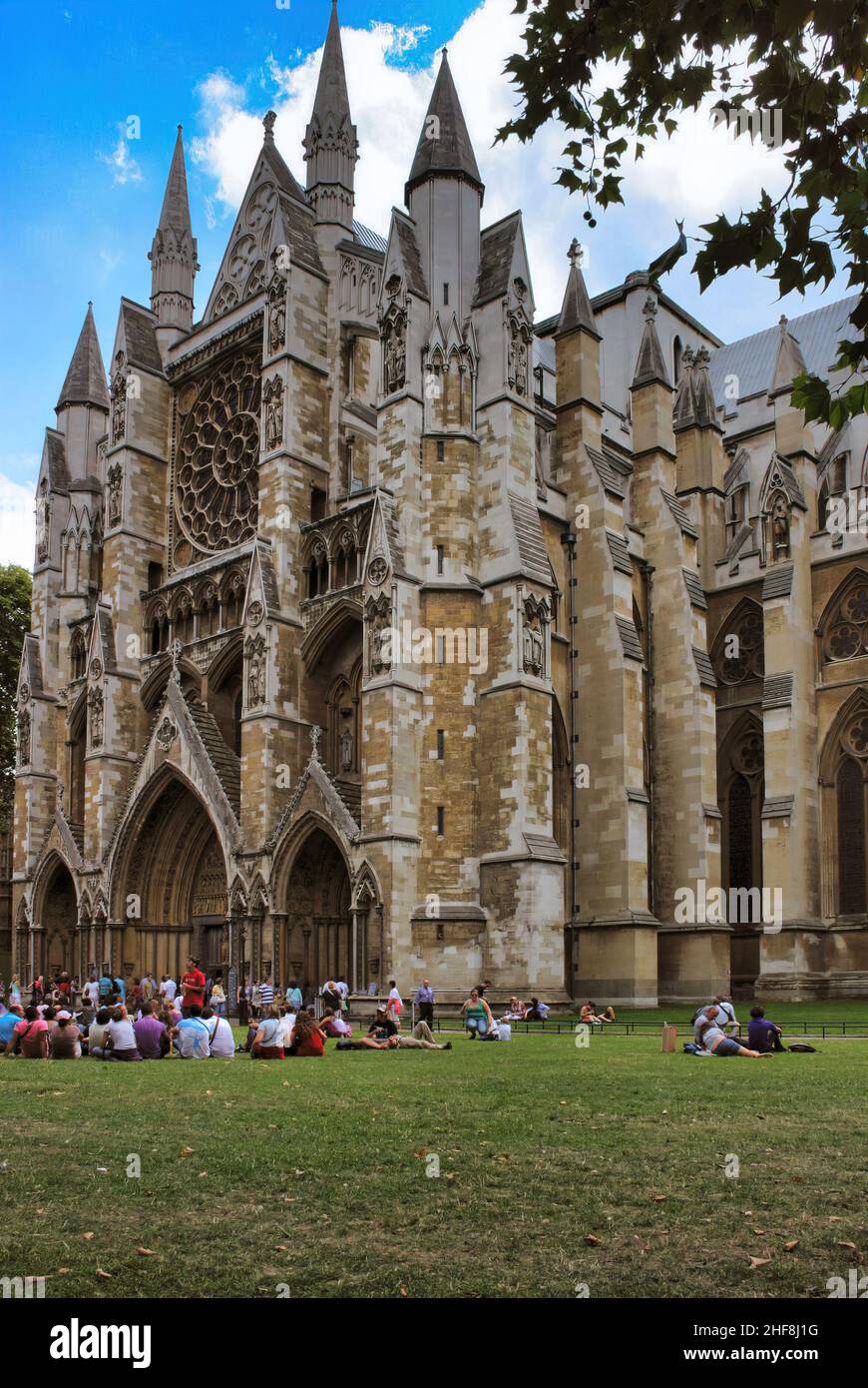 Westminster Abbey,Gothic abbey church in the City of Westminster ...