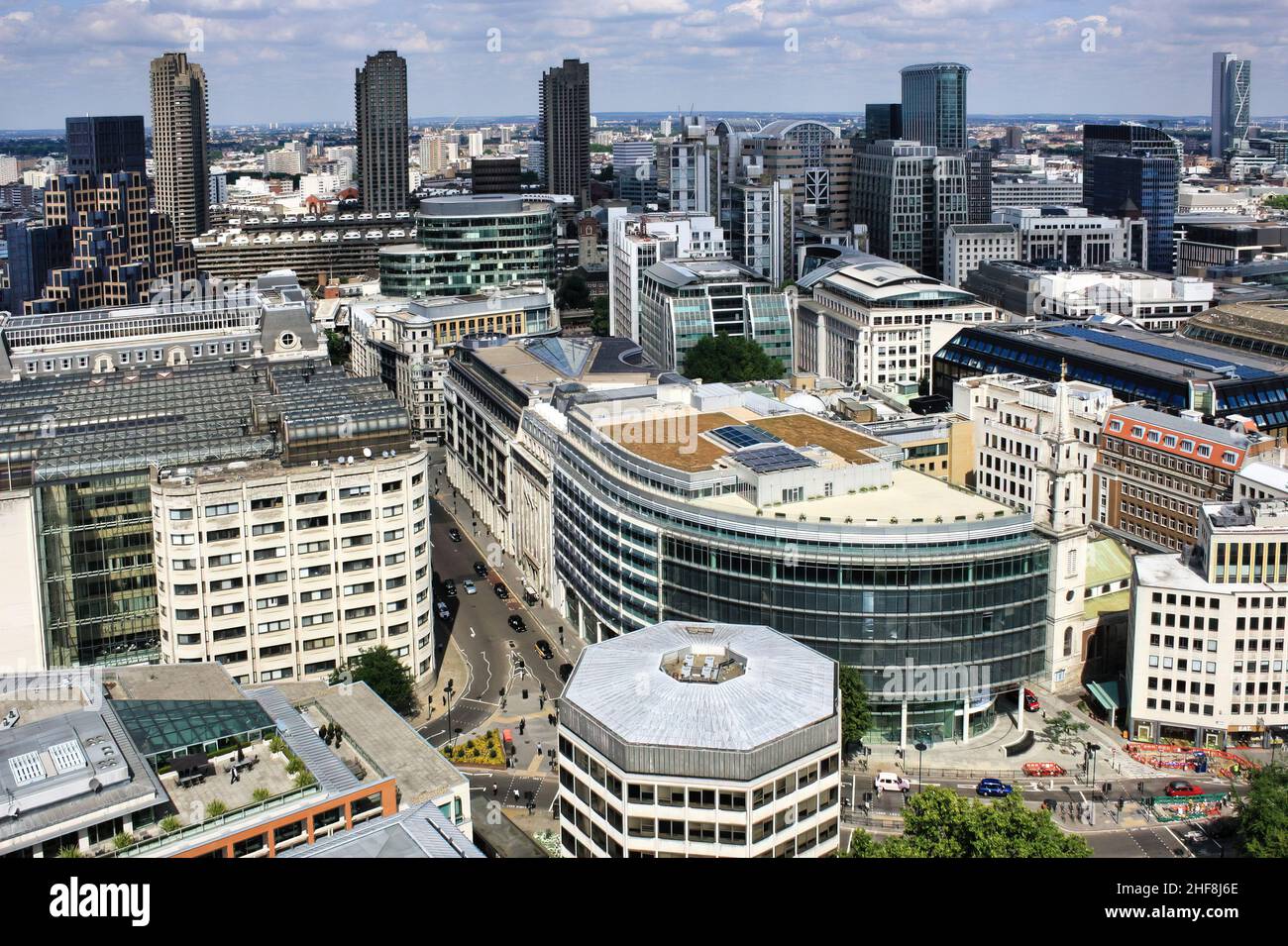 A panoramic view of the beautiful city of London Stock Photo - Alamy