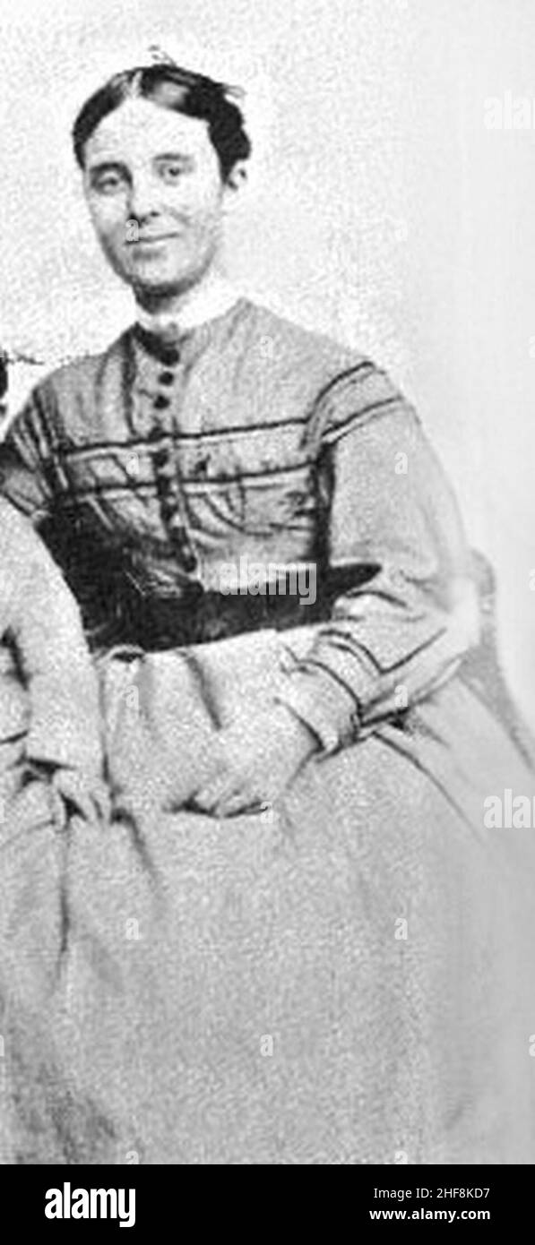 Sarah Briggs wife of Benjamin Stock Photo - Alamy