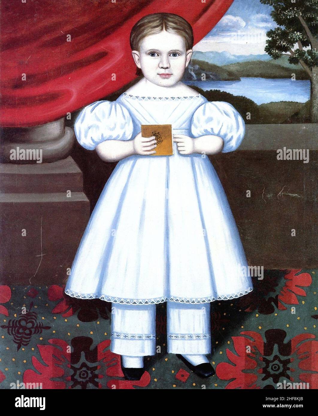 Sarah Elizabeth Ball by Erastus Salisbury Field Stock Photo - Alamy