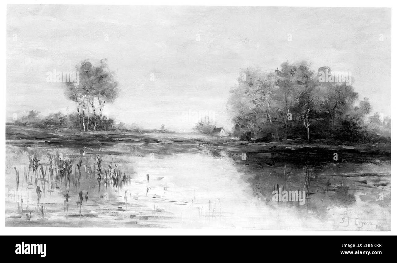 Sarah J. Tryon - Summer Landscape Stock Photo - Alamy