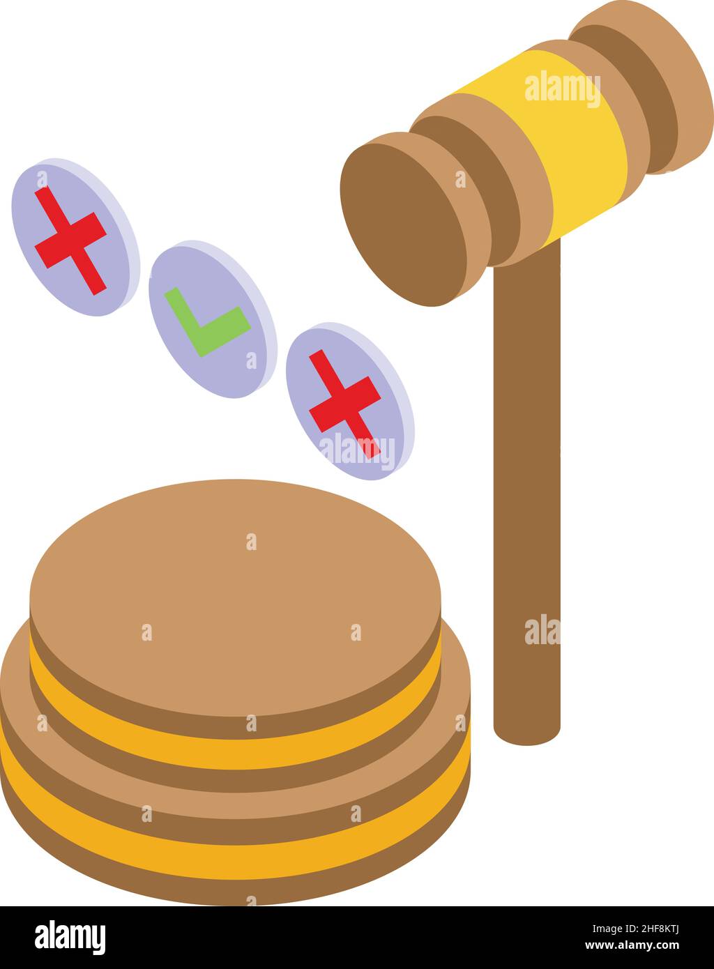 Product trade icon isometric vector. Rule consumer. Standard right ...