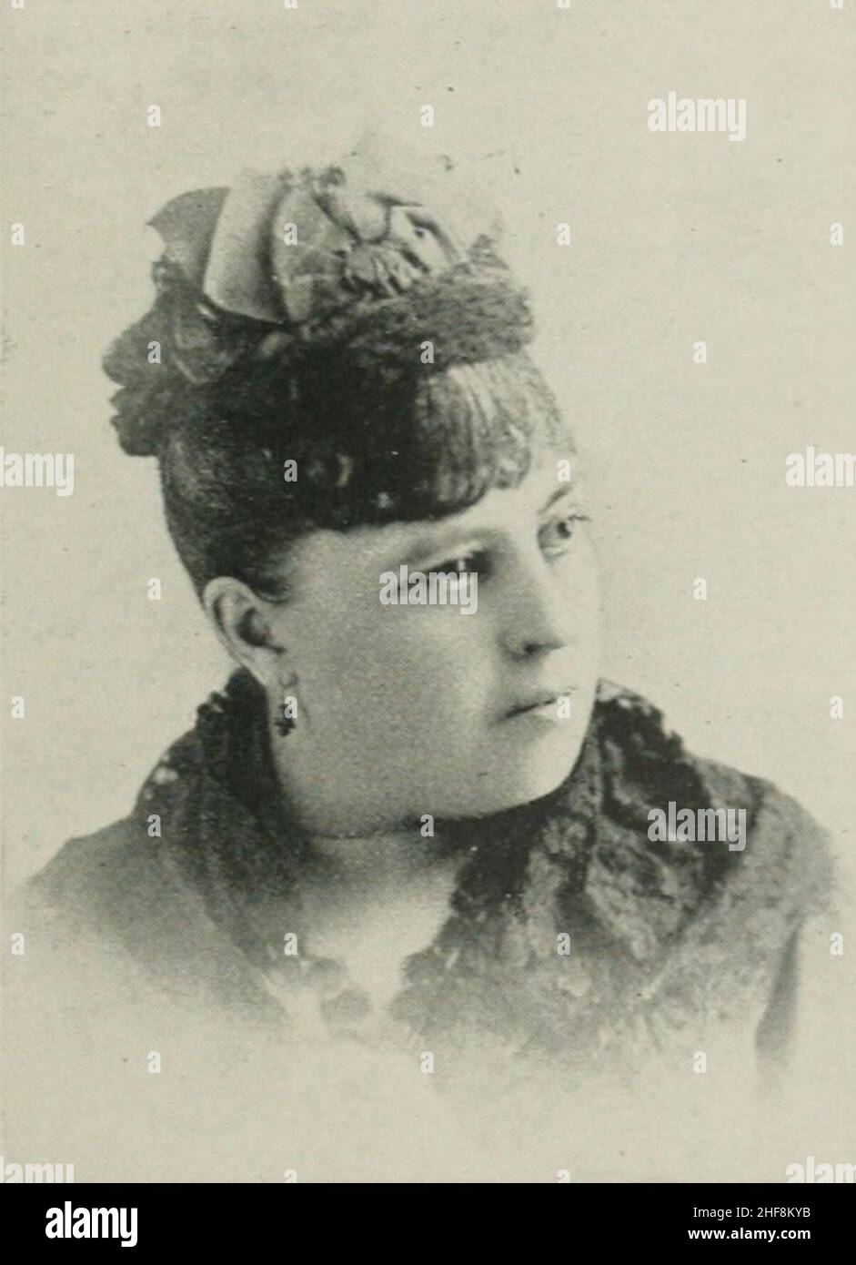 SARAH STOKES WALTON A woman of the century (page 755 crop Stock Photo ...