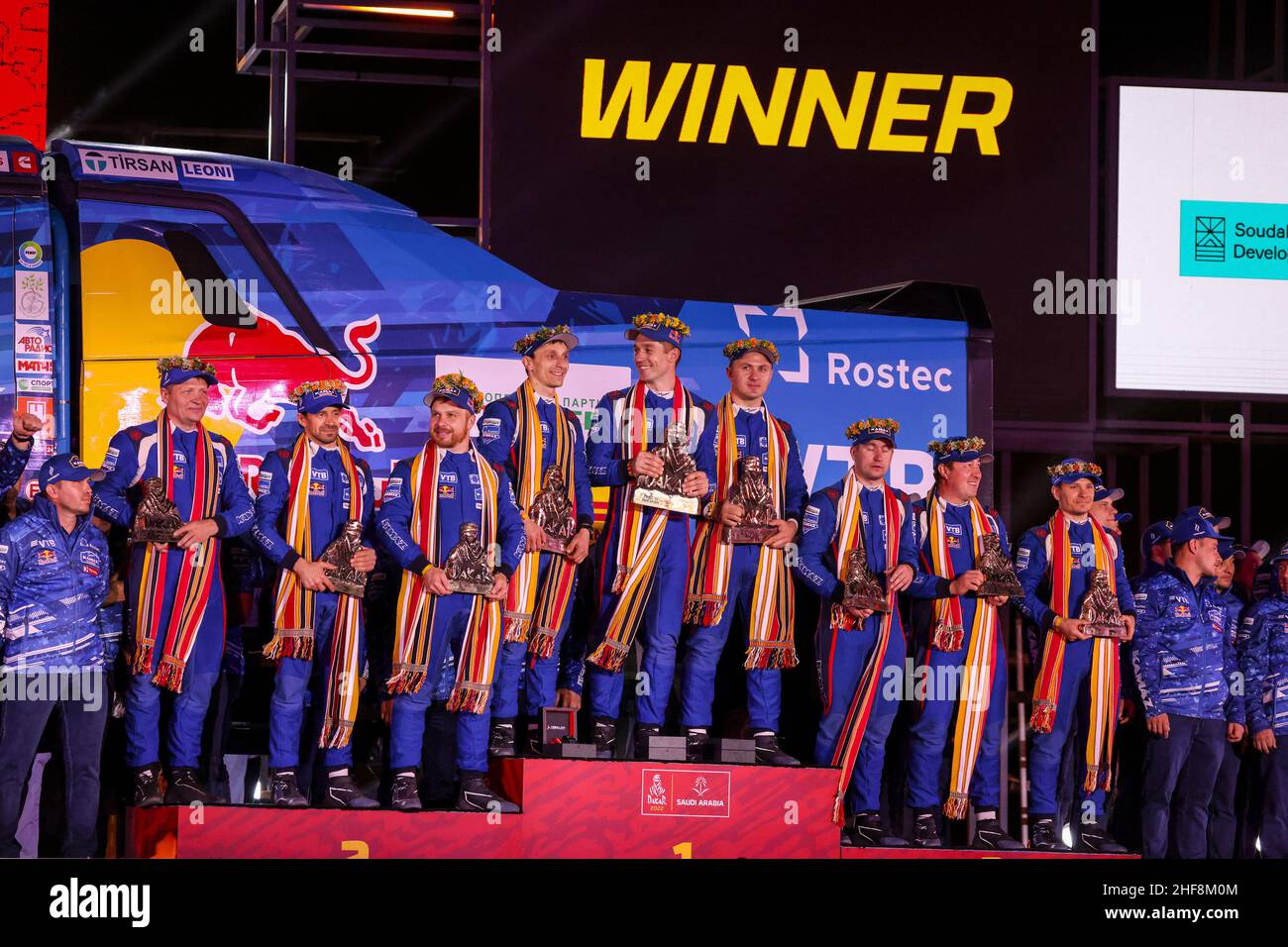 500 Sotnikov Dmitry (rus), Akhmadeev Ruslan (rus), Akhmetzianov Ilgiz (rus), Kamaz-Master, Kamaz ...