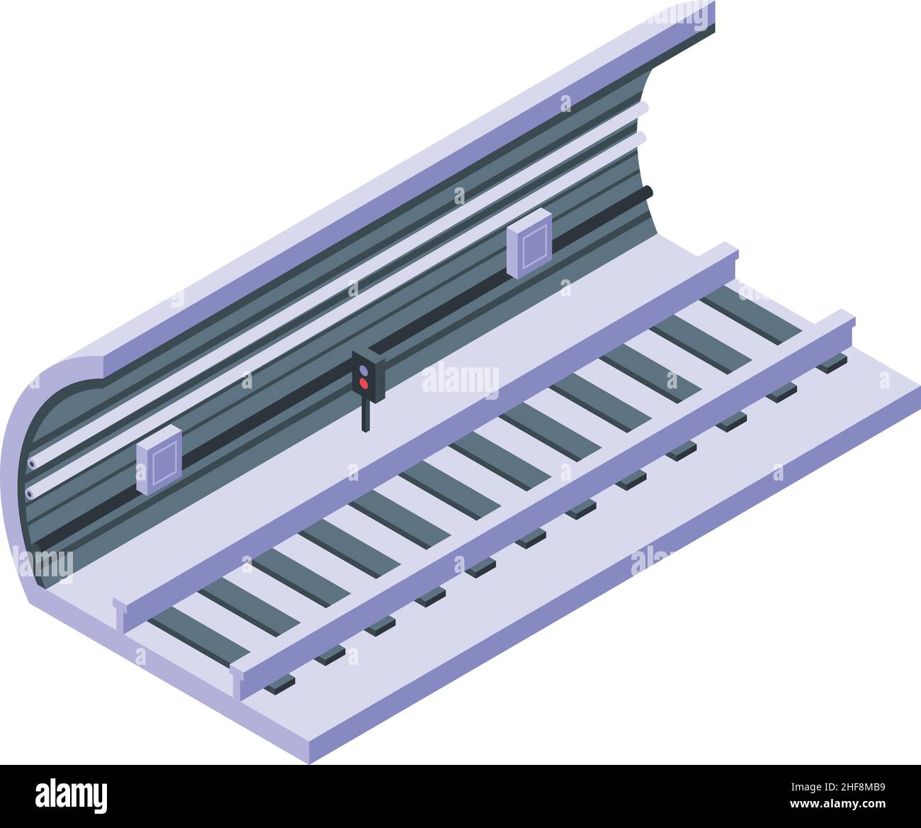 Metro railway icon isometric vector. Train station. Machine station ...