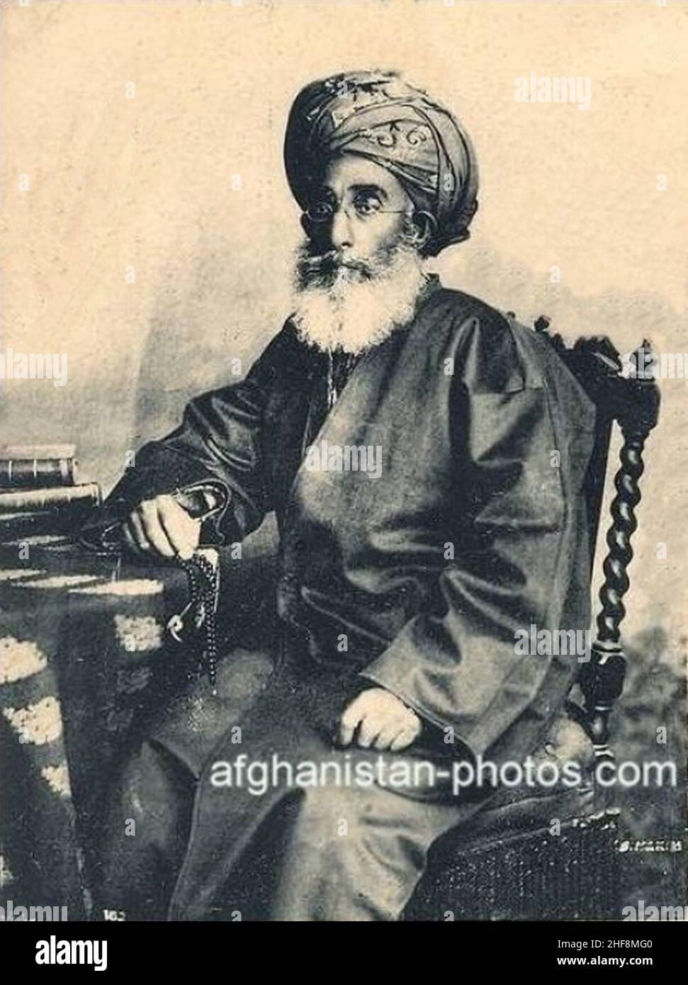 Sardar Ghulam Mohammad Tarzi of Afghanistan Stock Photo - Alamy