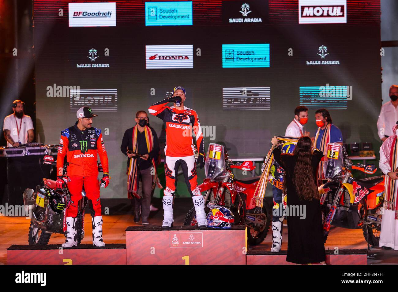 Sunderland Sam (aus), GasGas Factory Racing, KTM 450 Rally Factory ...