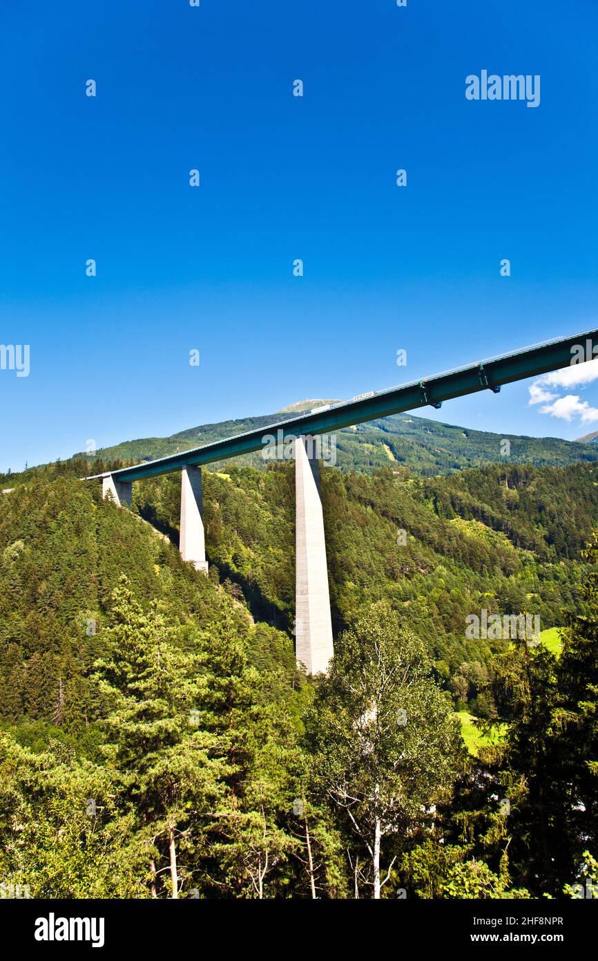 Europe Bridge at Brenner Highway Stock Photo - Alamy