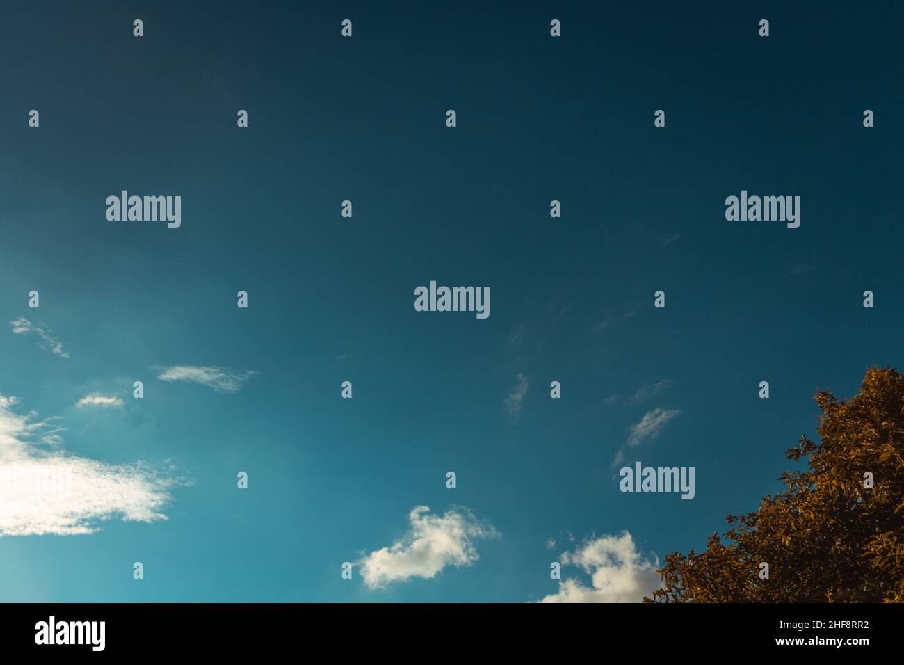 Cinematic cloud Sky. Natural sky beautiful and cinematic sunset texture ...