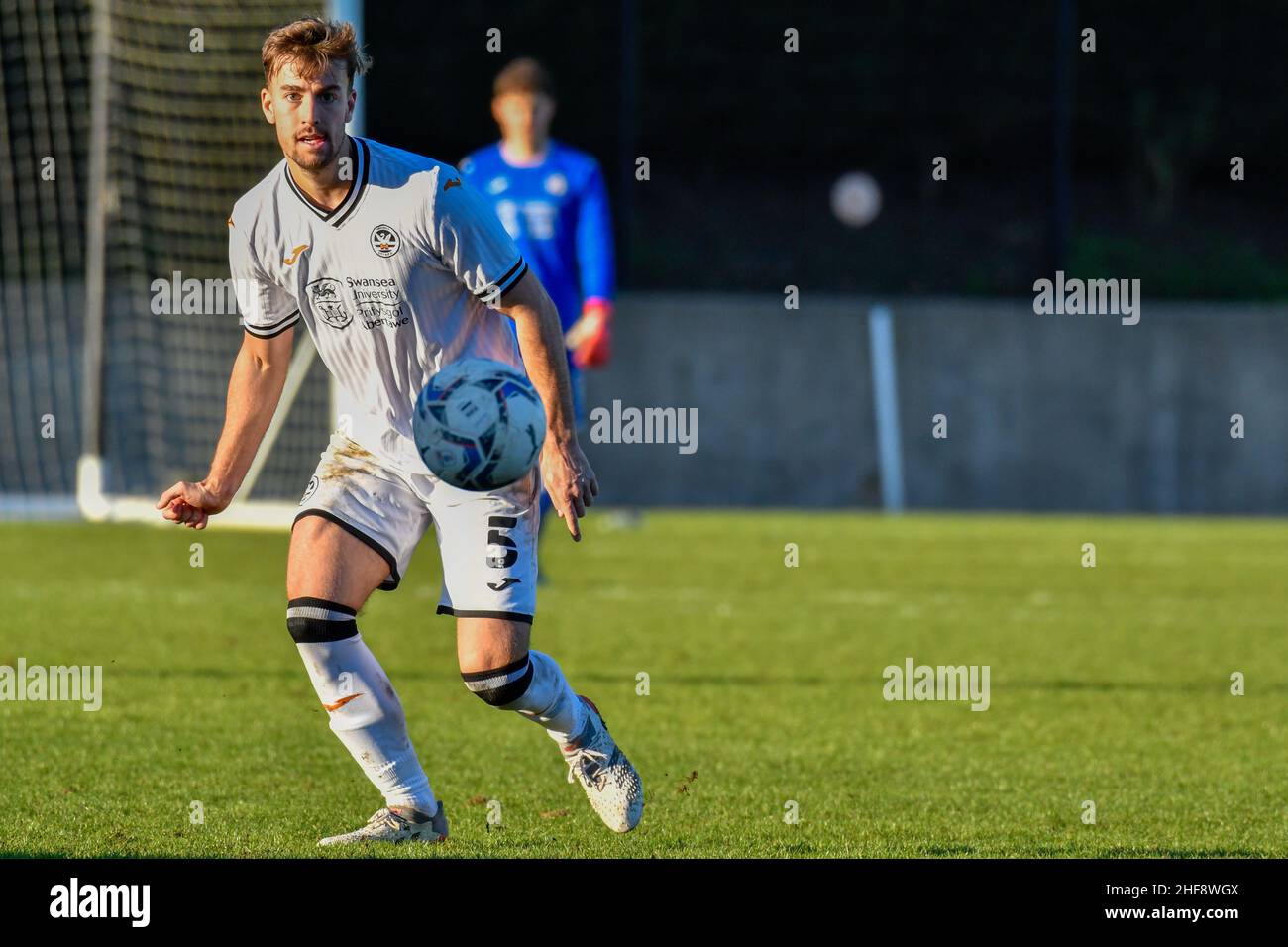 Swansea, Wales. 14 January, 2022. Ben Margetson of Swansea City Under ...