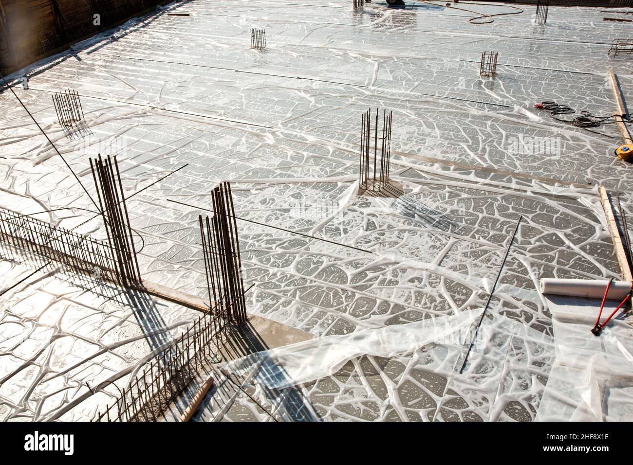 Construction site concrete armoring iron hi-res stock photography and ...