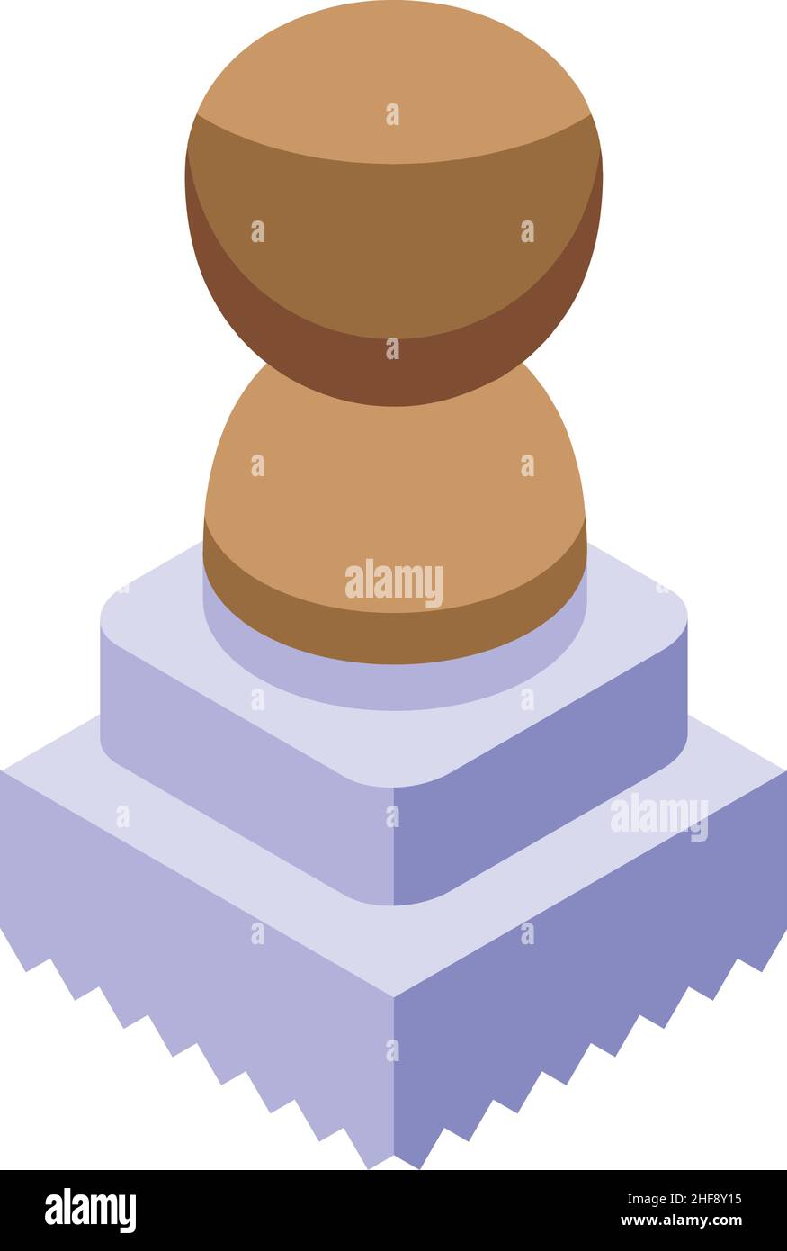 Ravioli stamp icon isometric vector. Cuisine food. Spaghetti meat Stock ...