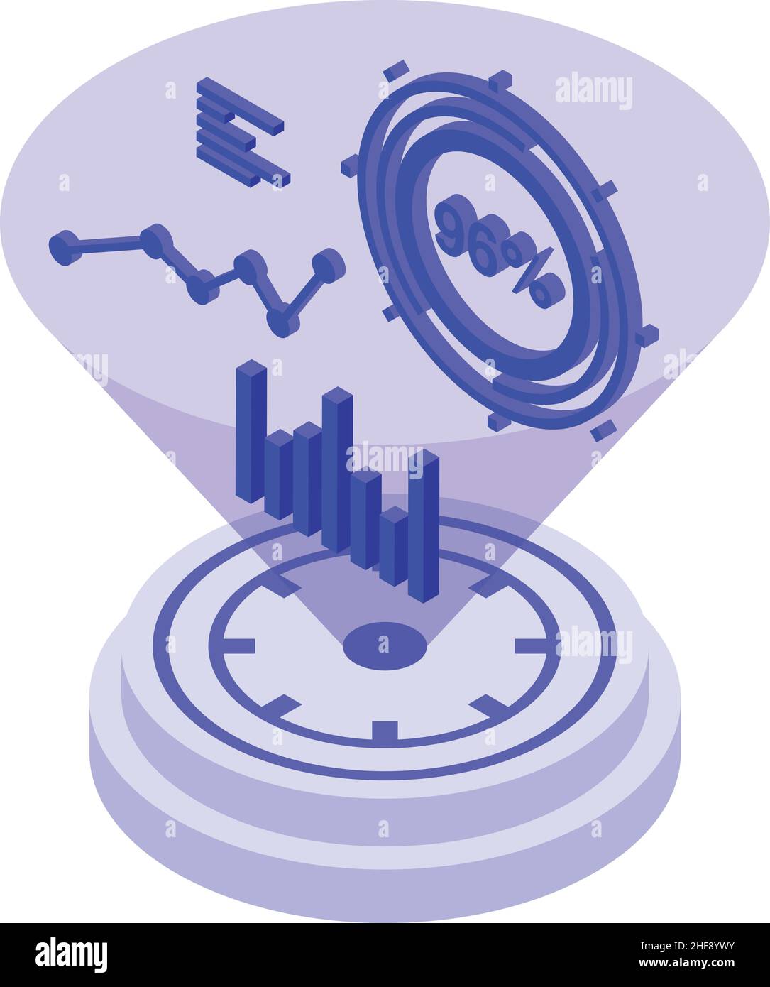 Projection screen future digital Cut Out Stock Images & Pictures - Alamy