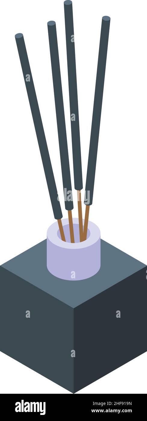 Air freshener sticks icon isometric vector. Fragrance scent. Diffuser ...