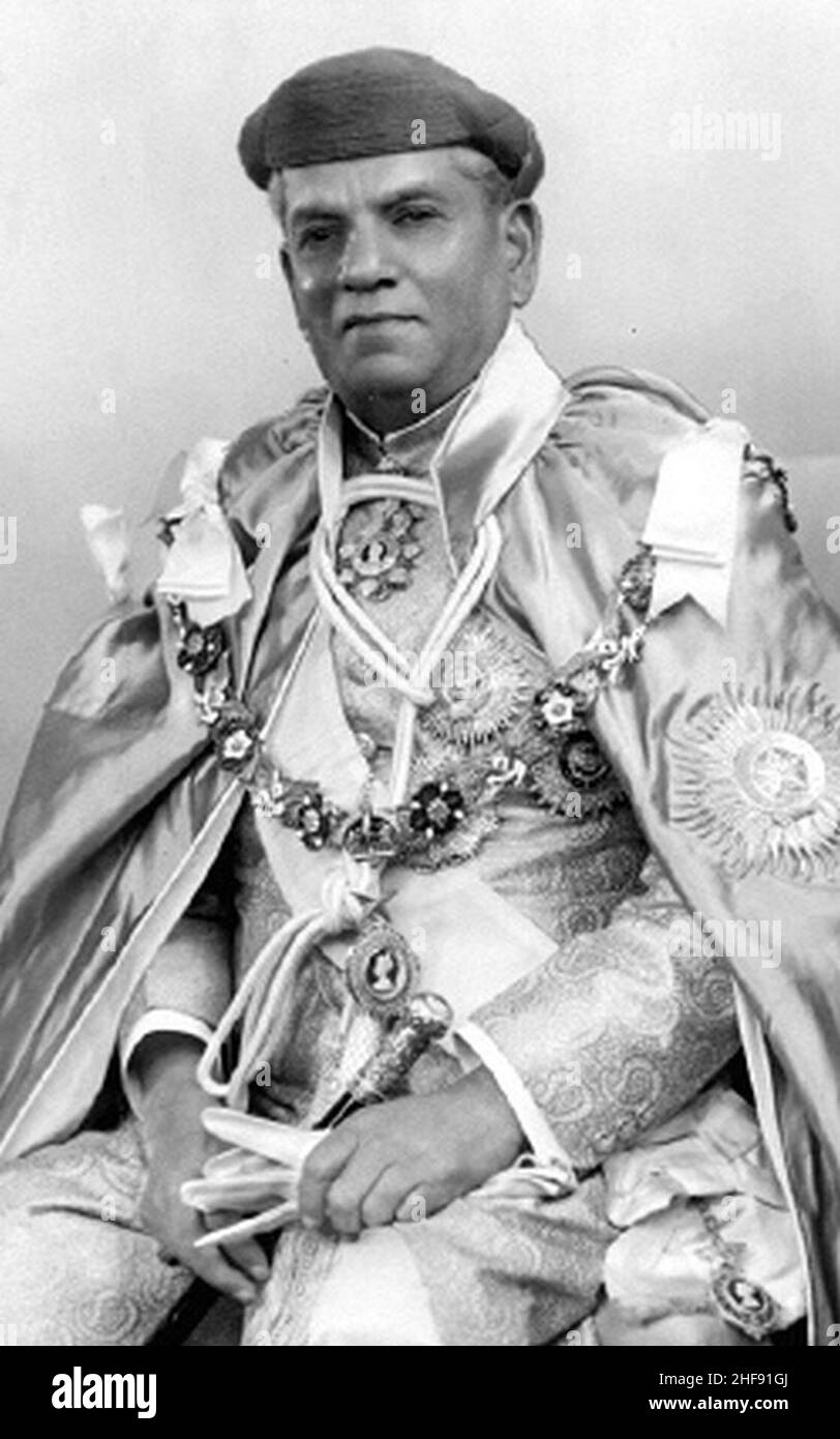 Sayaji Rao Gaekwad III Stock Photo - Alamy