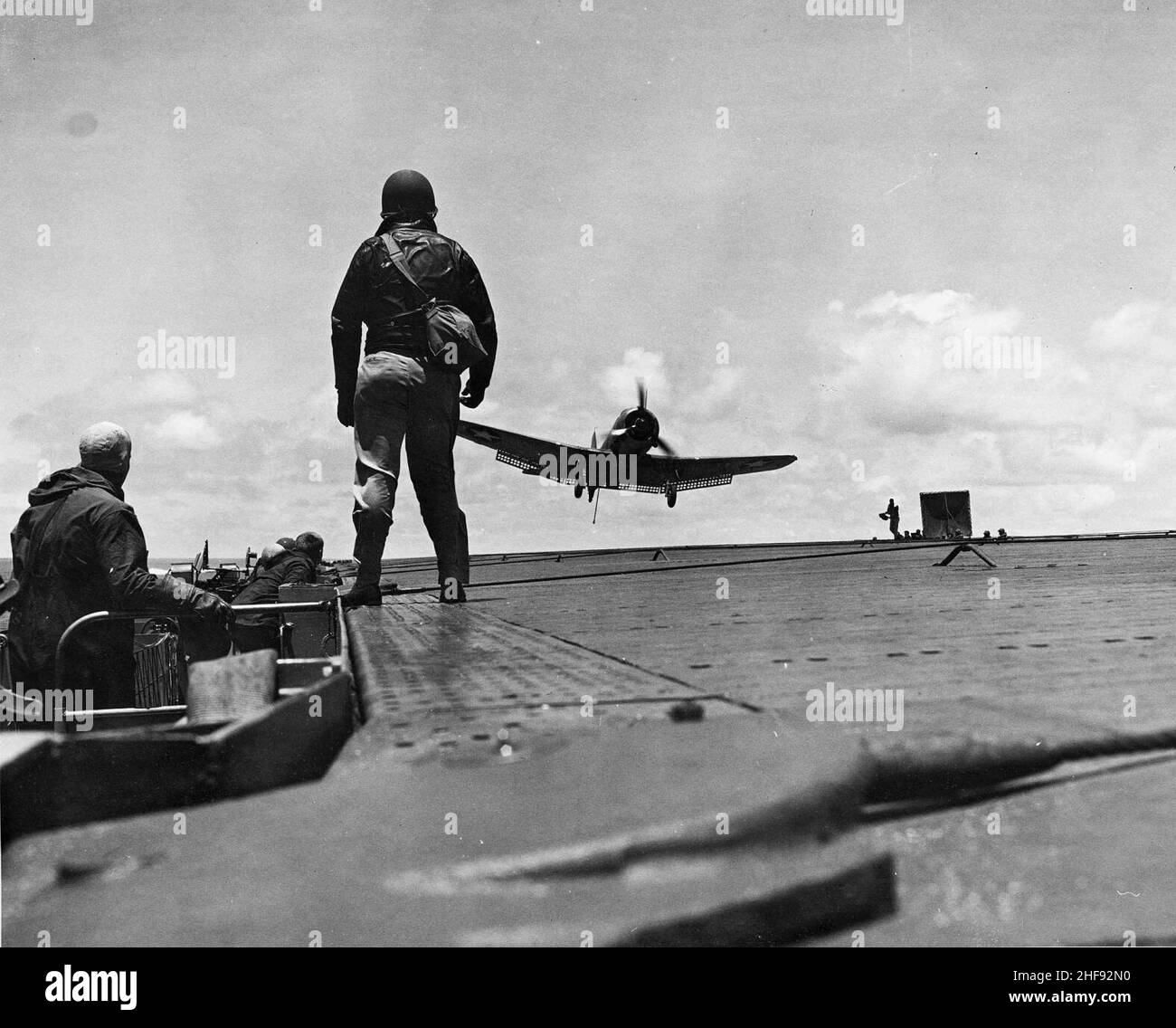 SBD VB-8 landing Hornet Midway Stock Photo - Alamy